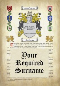 Your Choice of Surname History (Origin & Meaning) Download