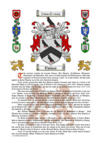 Thomas Surname History Origin & Meaning with Coat of Arms Download